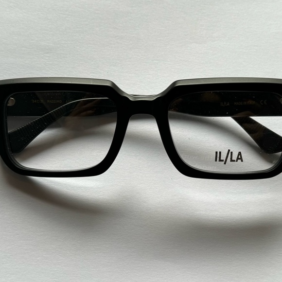 ILLA ILLA | Accessories | Illa Massimo Black 542 Eyeglass Frame With ...